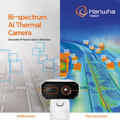 Hanwha Vision launches bi-spectrum AI camera for rapid thermal detection and visual ...