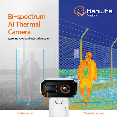 Hanwha Vision launches bi-spectrum AI camera for rapid thermal ...