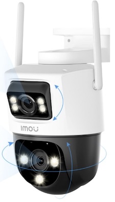 IMOU Cruiser Dual in 6MP or 10MP options - Locks and Security News