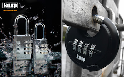 Kasp strengthens its combination padlocks range - Locks and Security News