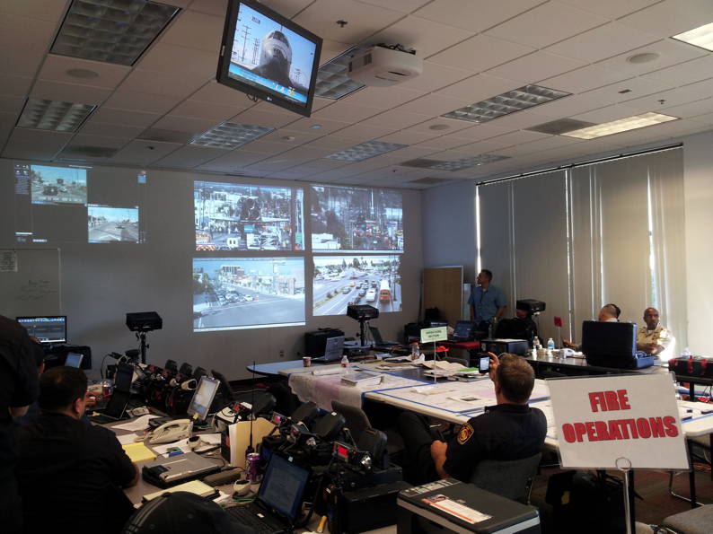 LAPD deployed Milestone video to monitor space shuttle Endeavour's ...