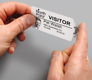 Databac self-expiring visitor labels - Locks and Security News